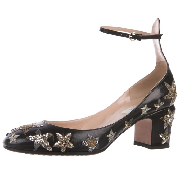 Valentino Garavani | Shoes | Valentino Tango Sequin Star Heels | Poshmark